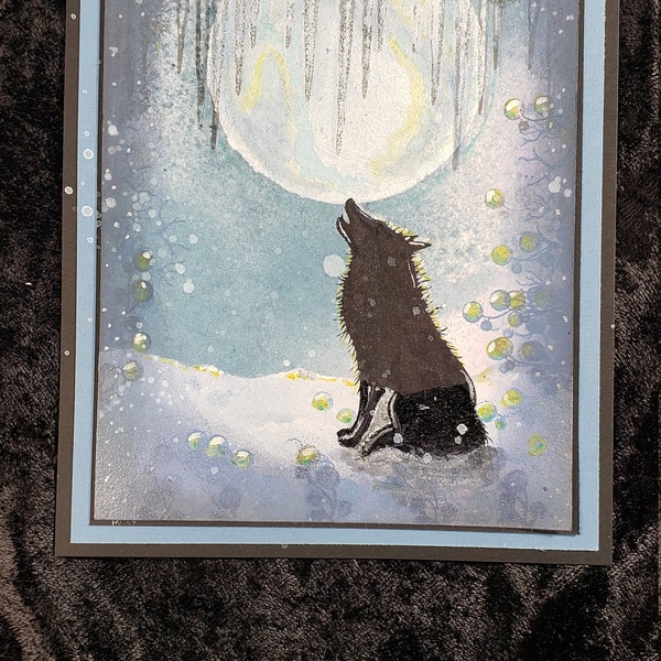 Lavinia Stamps Maka - Animal Stamp - Cling Stamp - Wolf Cling Stamp ...