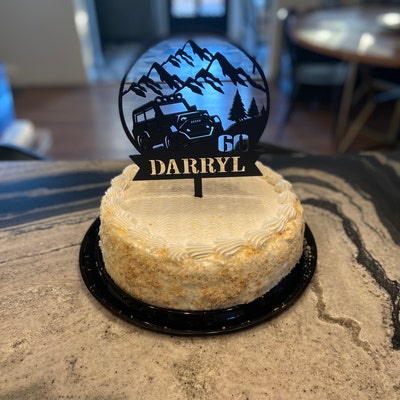 Off Road Cake Topper, off Road Truck, Party Cake Topper, Jeep Inspired ...