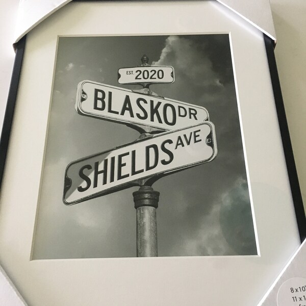Personalized Street Signs Digital Photo With Finish Options - Etsy