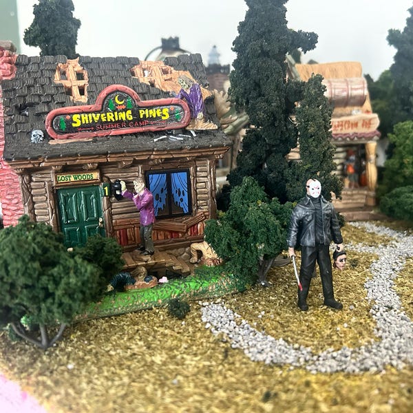 Banshee Trio for Lemax Spooky Town, Dept. 56, Tabletop, RPG - Etsy