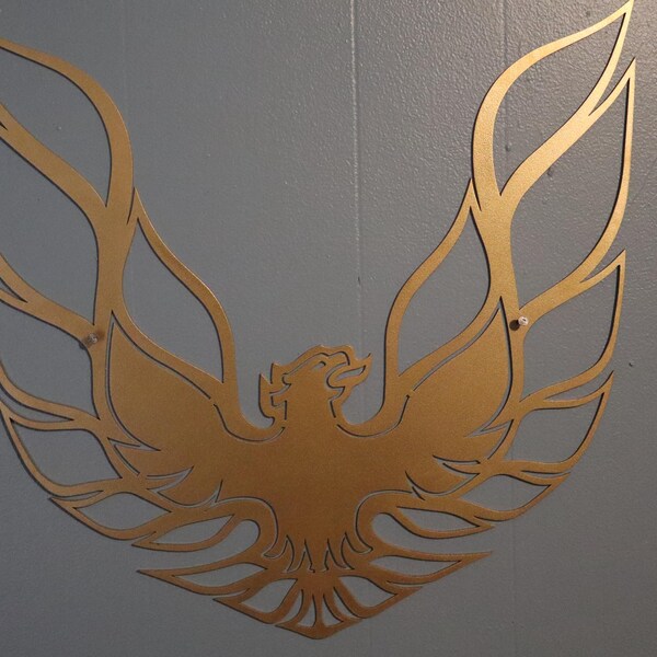 Firebird Metal Wall Art | Firebird Sign | Classic Firebird Garage Decor ...