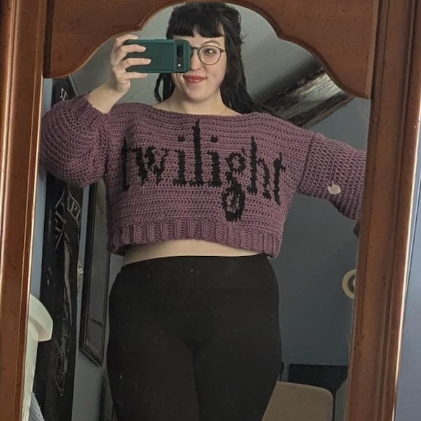 Twilight Crochet Sweater | Digital Pattern - Etsy