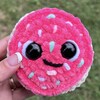 Mini Frosted Sugar Cookie Cookie Crochet Pattern, Plush Mini Cookie ...