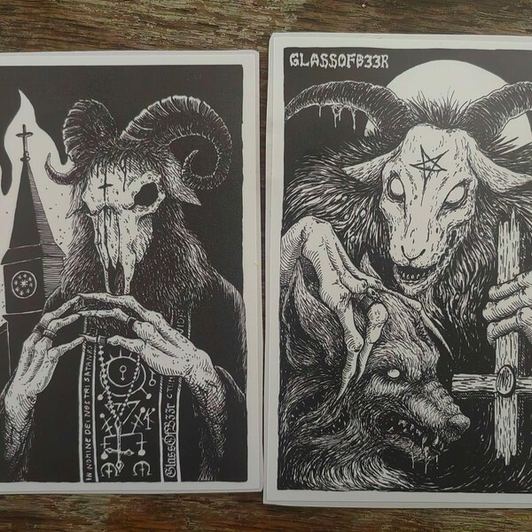 STOLAS A4 Art Print // Goetia Owl Demon Prince Occult Illustration - Etsy