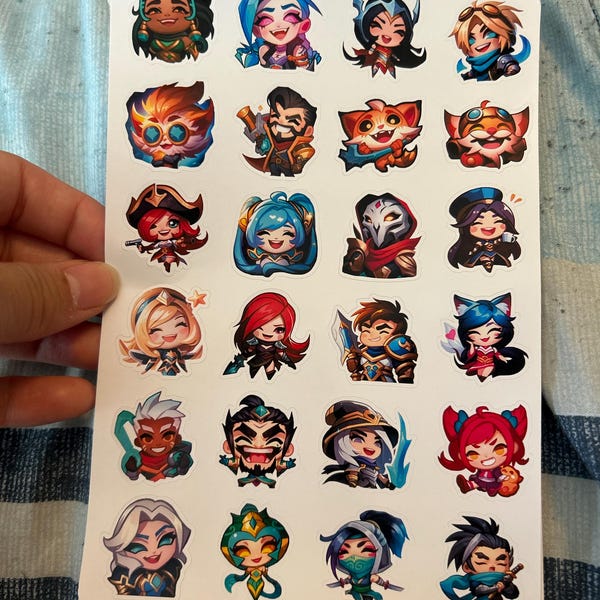 3 6pcs Demon Slayer Genya Sticker, Chibi Genya Stickers Kimetsu No ...