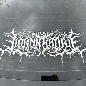 Fenrir Norse Wolf LORE Vinyl Decal Sticker - Etsy