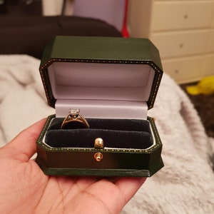 Navy Blue Velvet Necklace Box Universal Gift Box for Pendant | Etsy