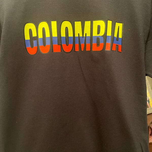 Colombian Flag Name Design | Svg Png Dxf Eps Pdf | Vector Graphic ...