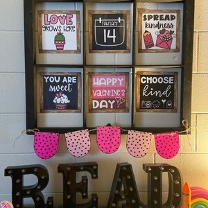 Farmhouse Valentine's Day Posters: Classroom Decor (digital Download ...