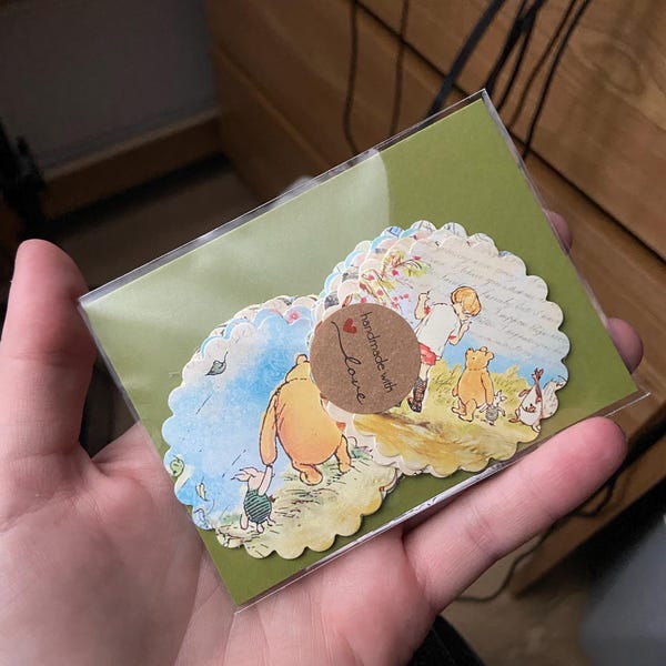 Art Mail | Classic Winnie the Pooh Post Cards | Kids Post Cards ...