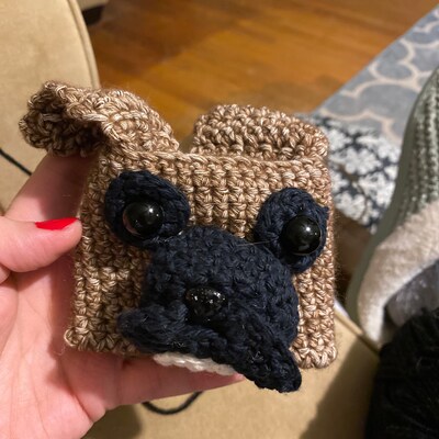 Boxer Cup Cozy Pattern, Boxer Crochet Pattern, Realistic Dog Crochet ...