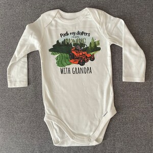Daddy's Little Hunting Guide Baby Onesie® Pheasant Hunting, Hunting ...