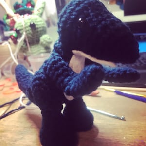 Dinosaur Amigurumi Pattern PDF Raptor PATTERN ONLY English Amigurumi ...
