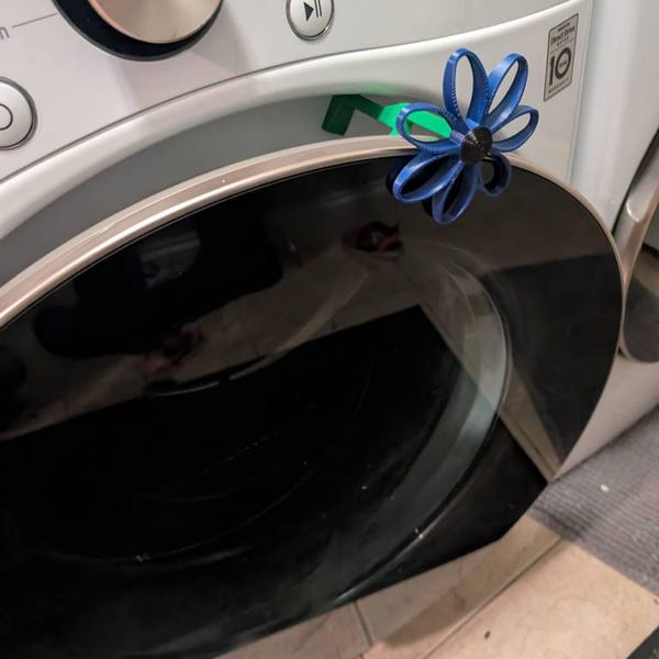 Washer Door Prop Flower, Front Load Washing Machine Door Holder, Holds ...
