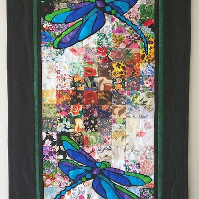 Iris Garden Whims Watercolor Quilt Kit Precut 2 Squares Perfect for the ...