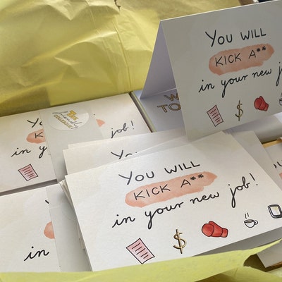 Fun Card Bundle for Your Colleagues, Work Friends and Team 10 Cards the ...