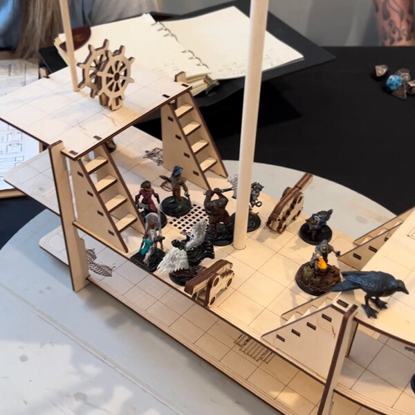 D & D Dungeon Set SVG File | Laser Cutting File | RPG Dungeon Set Svg ...