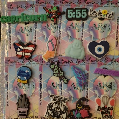 New Popular Spiritual Manifestation Charms for Crocs, Croc Compatible ...