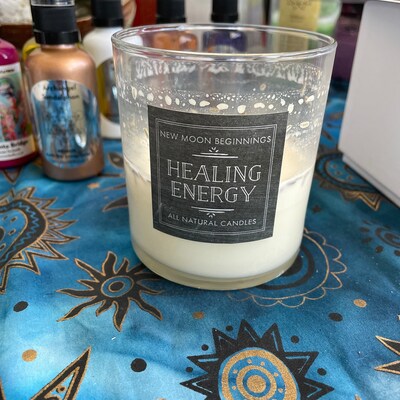 Healing Energy Candle Negative Energy Cleansing Soy Aromatherapy Candle ...