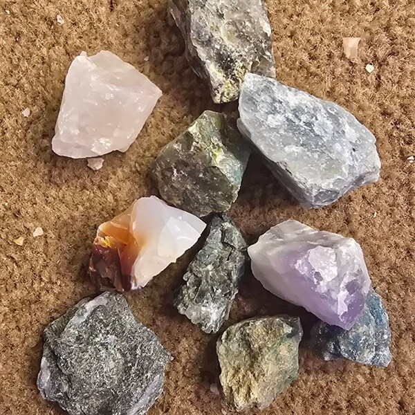 Polychrome Desert Jasper | Large Rough Jasper Rock for Tumbling | Size ...