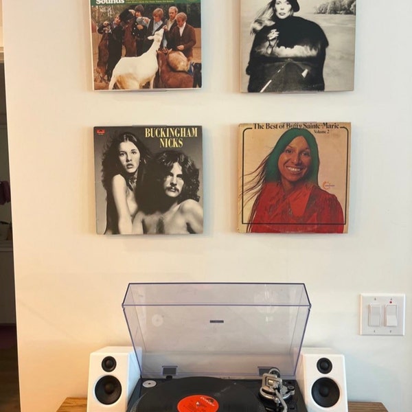 Vinylrax Double Album Display Brackets - Showcase Your Vinyl Passion ...