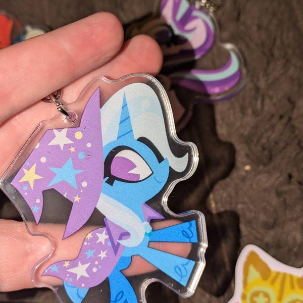 Limestone Pie Acrylic Charm Keychain - Etsy