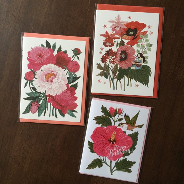 BLUE FLORAL | Undated Monthly Planner - Etsy