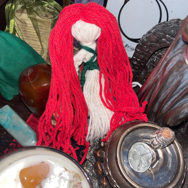 Samhain Goddess of the Ancestors. Thin Veil Yarn Doll Goddess. Ancestor ...