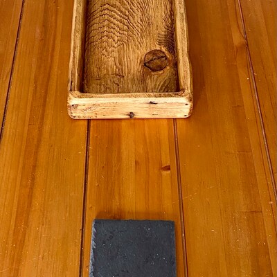 Shallow Reclaimed Wood Tray / Bathroom Tray / Tea Tray / Coffee Tray ...