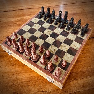 Beautifully Detailed 20x20 Inch Solid Wood Chess Board NO - Etsy