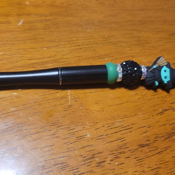 Custom Beaded Butterfly Pen, Butterfly Bead Pen, Bling Pen, Cute Pen ...