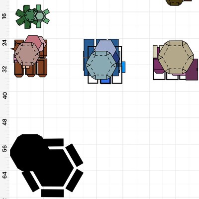 Explosion Box SVG /cut File/exploding Card Template/svg Cards/folding ...