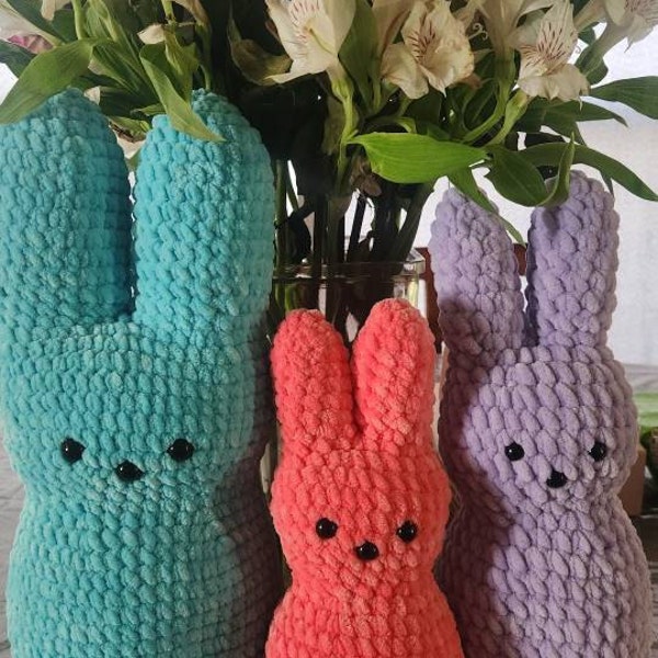 Peep Bunny, Jumbo Peep, Pattern Bundle, Crochet Pattern, PDF, Digital ...
