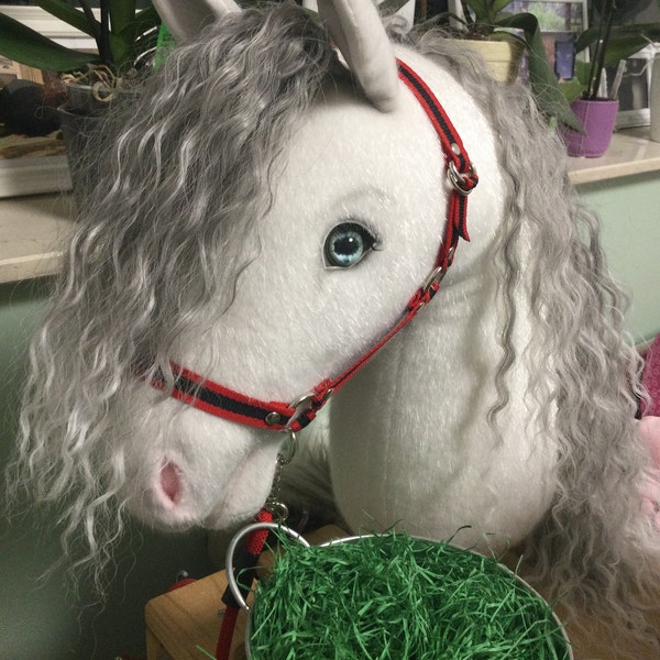 Hobby Horse Head on a Stick for Children Ride on Outdoor/indoor Playing ...