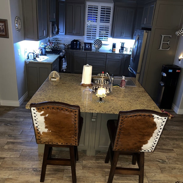 Bethany French Country Bar Stool (no Arms) White Crocodile Embossed ...