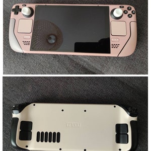 Cute Smile Steam Deck Skin Big Eyes Smile Face Design Teal - Etsy