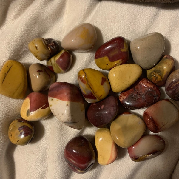 Mookaite Tumbled Stones-mookaite Crystal Polished Stones-healing Crystals-bulk Crystals ...