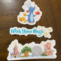 Remy Seeing Flavors Transparent Sticker/ Ratatouille Chef Pixar Foodie ...