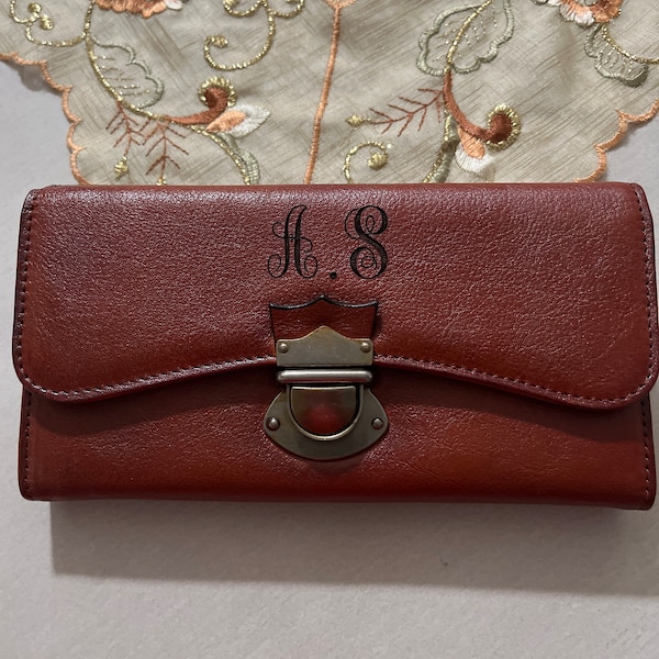 Women's Wallet,leather Wallet,monogram Clutch,mothers Day Gift ...