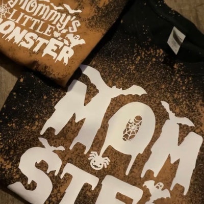 Mommy's Little Monster and Momster Svg Cut Files, Funny Halloween Quote ...