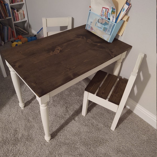 Children's Farmhouse Table (and Chairs Sold Separately)/children's ...