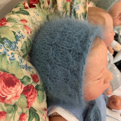 Knitting Pattern Ridges Bonnet Newborn Photography Prop - Etsy