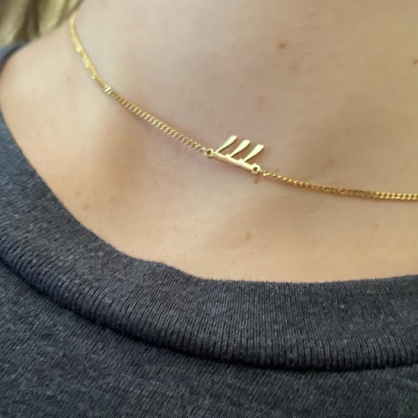 Thick Chain Lucky Date Necklace, Silver Lucky Number Necklace, Special ...