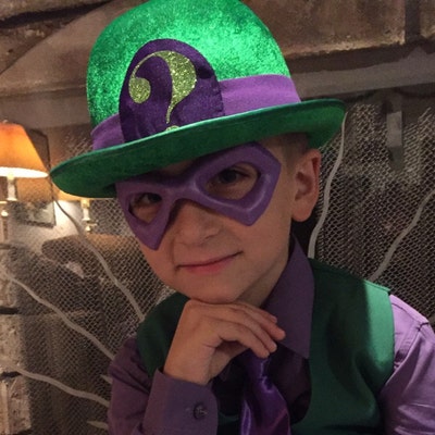 Foam Superhero Mask Small Domino - Etsy