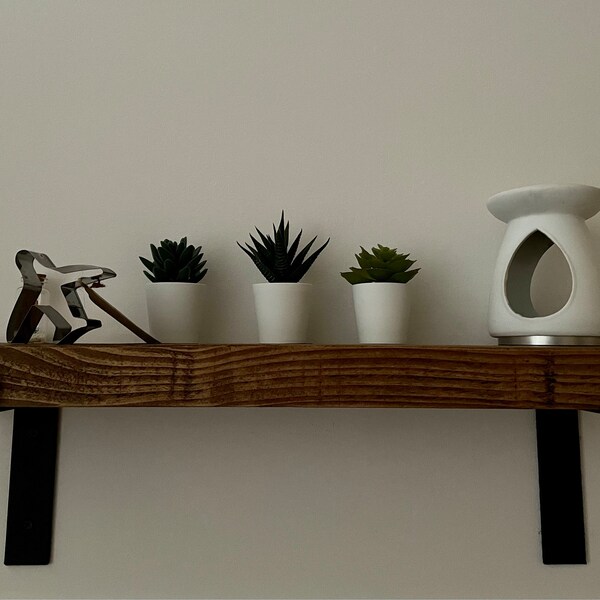 PAIR of SCAFFOLDING Down Shelf BRACKET | Cast Iron Shelf Bracket for 6 ...