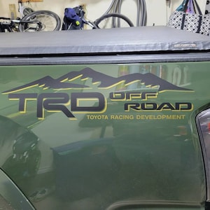 TRD Pro off Road Vinyl Decal Sticker Toyota Tacoma Tundra - Etsy
