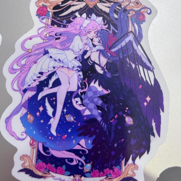 Haku Human Form Sword Vinyl Sticker - Etsy