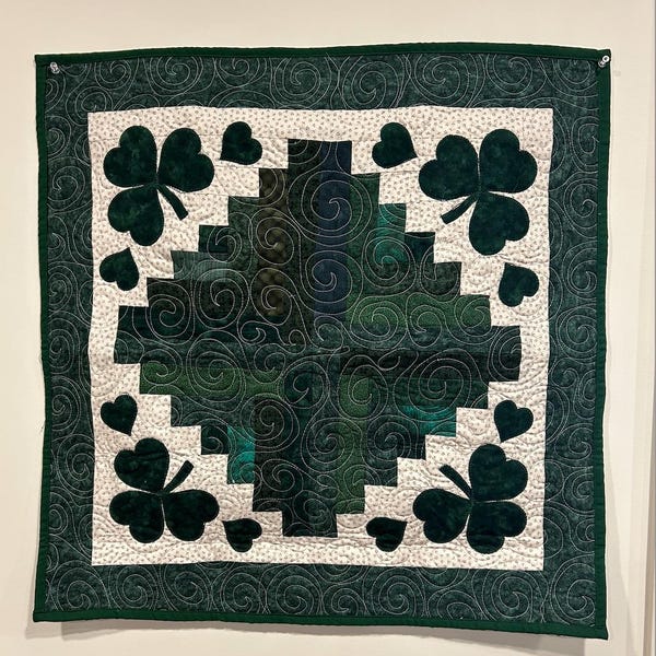 Scrappy Nine Patch, Decorator Quilt, 0122-02 - Etsy