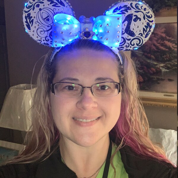 Cinderella, Mickey, Bedazzled, Minnie, Rhinestone, Mouse Ears,bedazzled ...