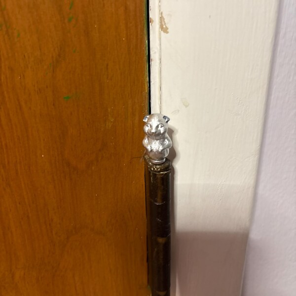 RABBITS - Three Hinge Head Decorative Toppers, Magnetic Door Hinge ...